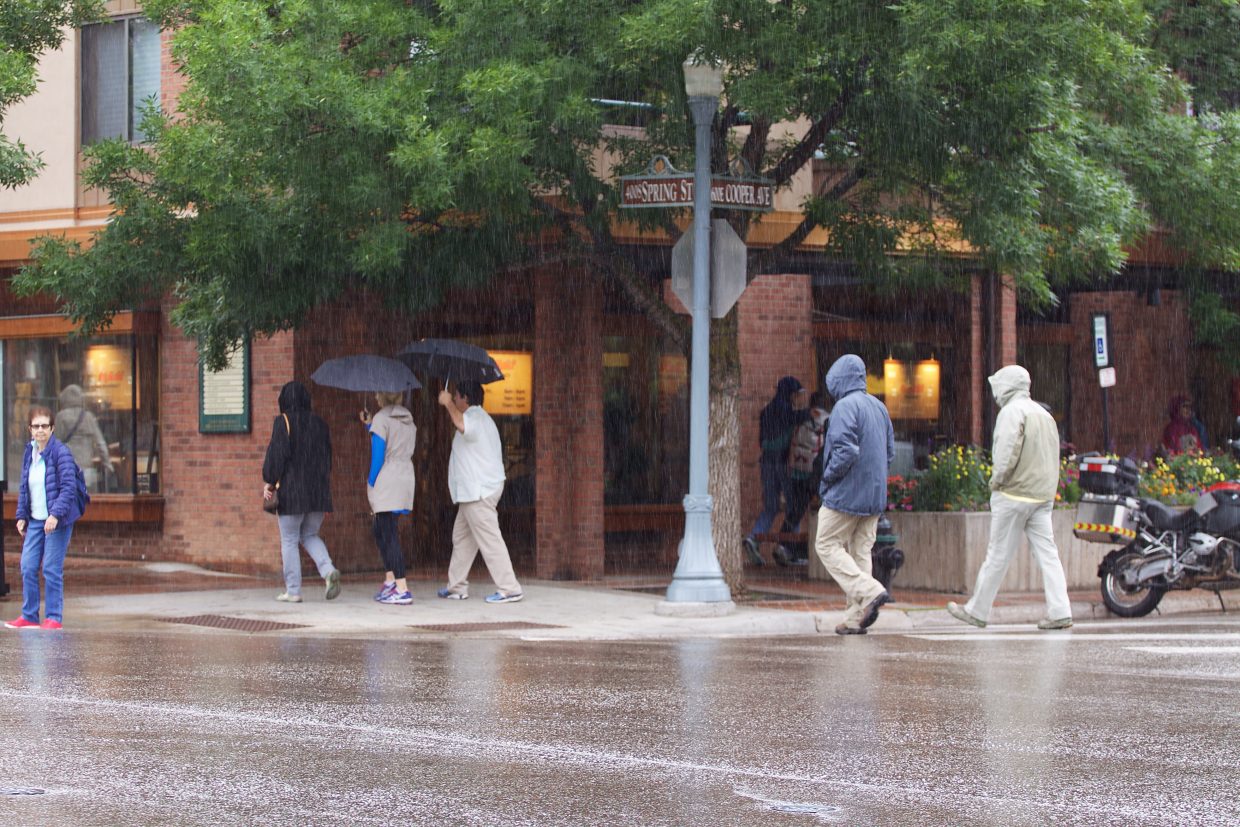 August rain douses a drier than average Aspen summer | AspenTimes.com