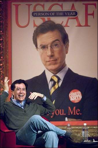 Colbert tosses satirical hat into race | AspenTimes.com