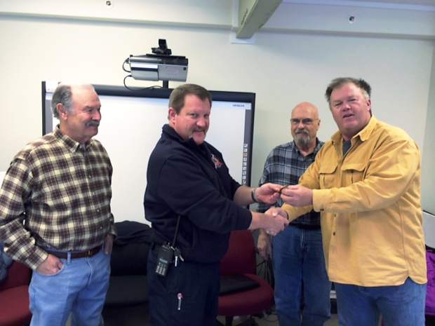 Photo: Thompson sworn in as fire chief | AspenTimes.com
