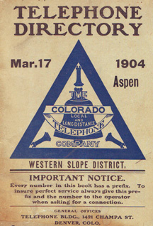 When telephones were a luxury | AspenTimes.com