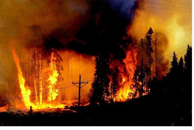 Wildfire forces evacuation of homes, school in Summit County ...