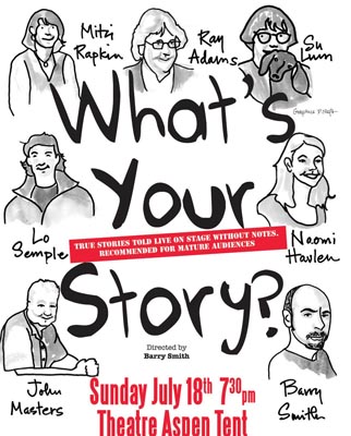 Locals turn storytellers on Theatre Aspen stage | AspenTimes.com