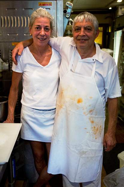Mountain characters: Annette and Fino Docimo serve up pastries ...