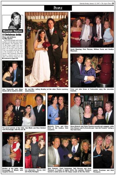 A Christmas bride | AspenTimes.com