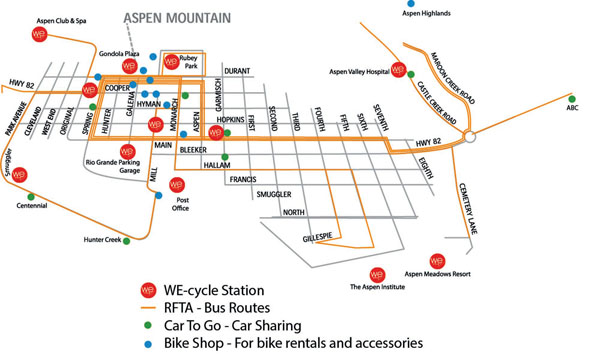 Aspen bike-sharing program ready to launch | AspenTimes.com