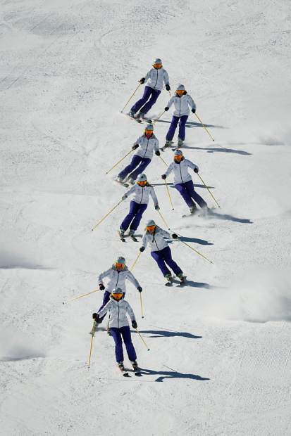 Synchronized skiers take stage at Aspen Mountain | AspenTimes.com
