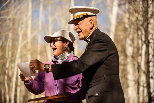 Liz Schultze named honorary Marine during Aspen ceremony | AspenTimes.com