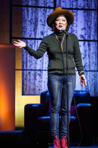Photos: Comedian Margaret Cho performing at the Wheeler Opera House ...