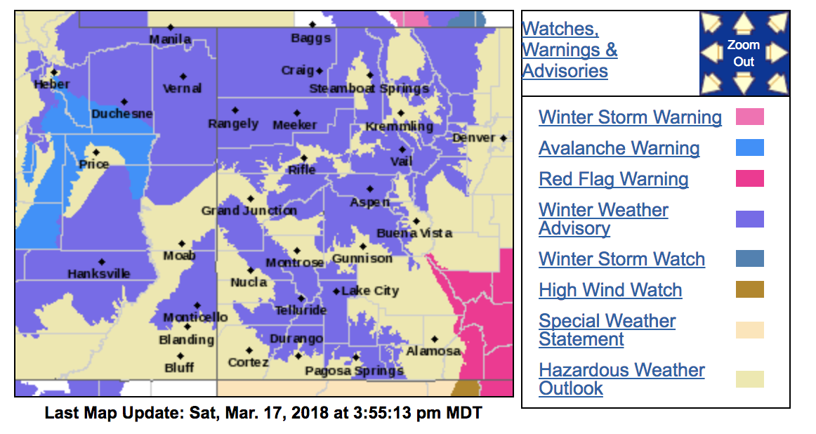 Snow expected to return Sunday in Aspen; 4-8 inches forecast in ...