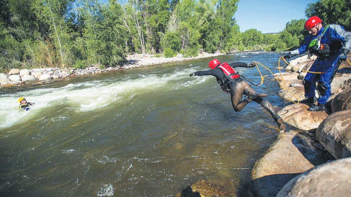 The Drop-In: Swiftwater rescue training (video) | AspenTimes.com