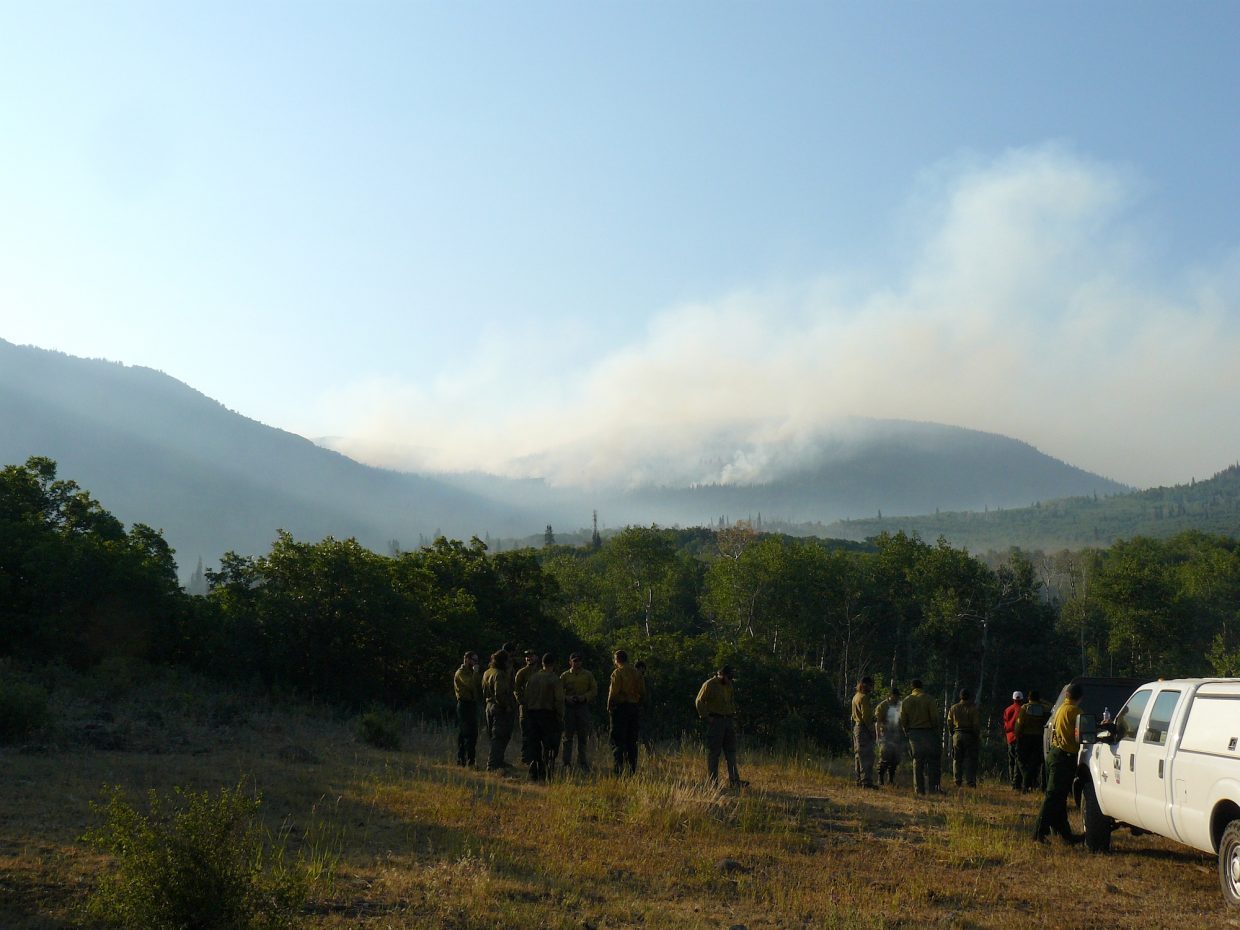 Cache Creek Fire near Rifle grows to 200 acres; access challenging ...