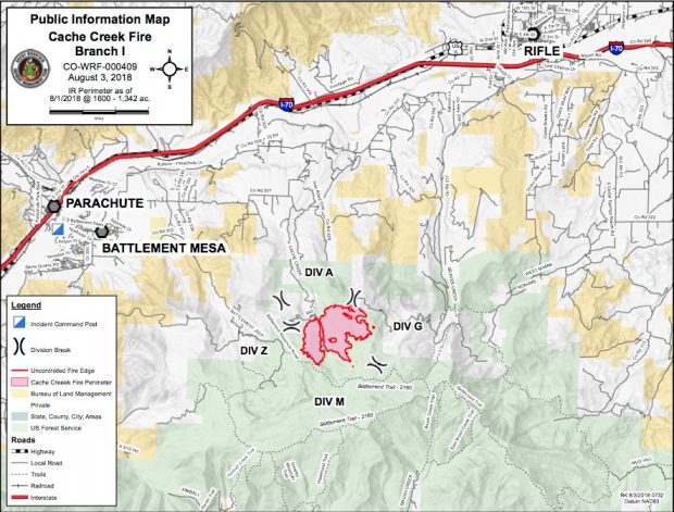 Firefighters hopeful rainy weather, cloud cover will help combat Cache ...