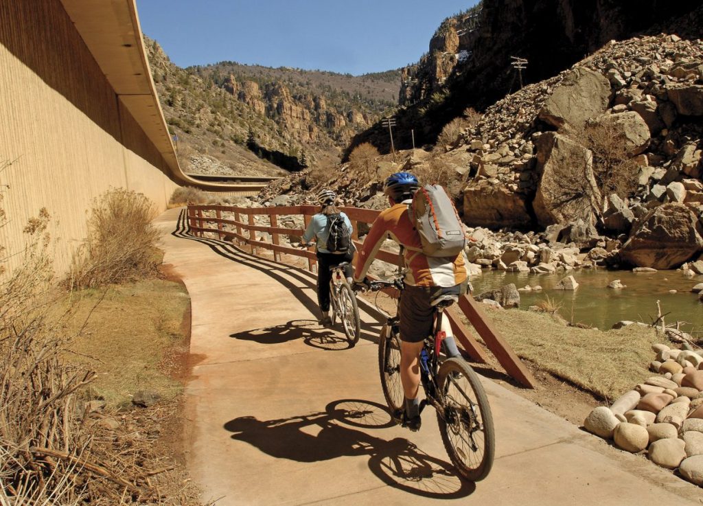 CDOT opens Glenwood Canyon bike path … for now | AspenTimes.com