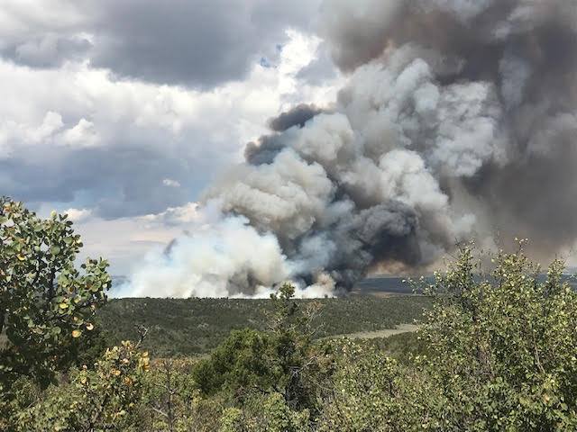 Hunt Fire southwest of Meeker has burned nearly 2,000 acres since ...