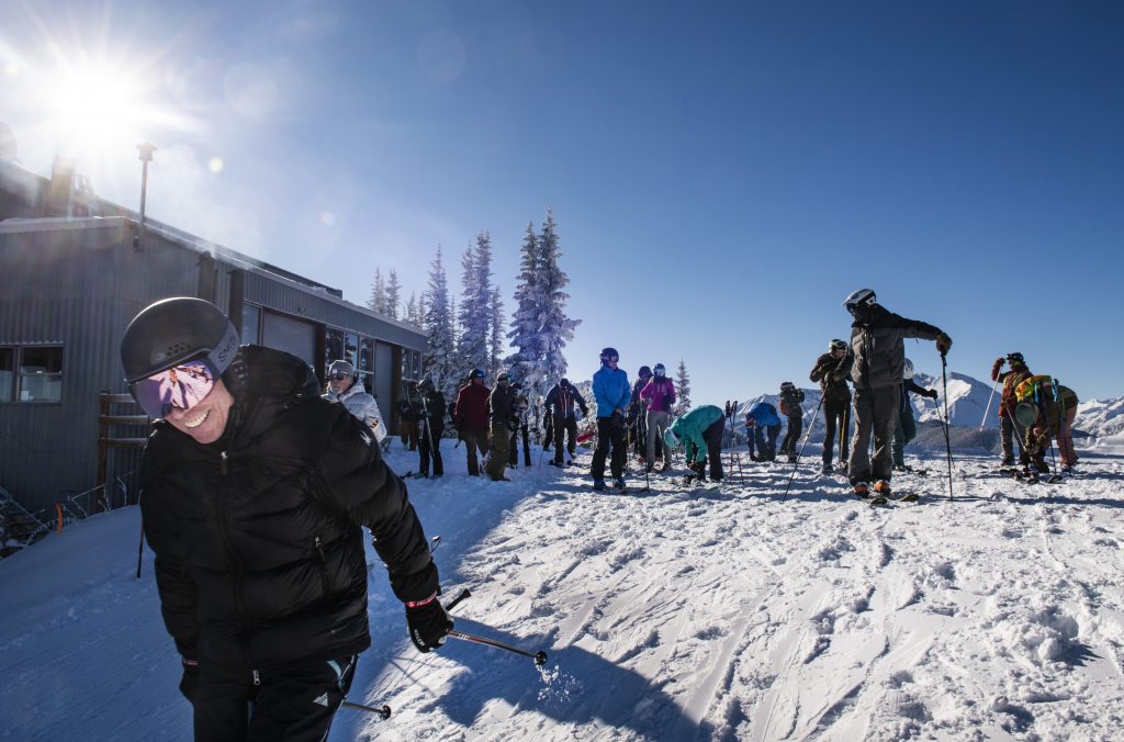 Aspen Mountain, Snowmass open as hundreds rejoice under bluebird skies ...