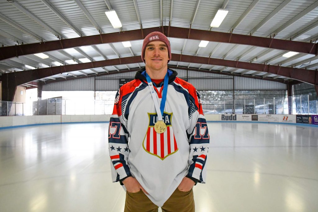 Silence is golden: Glenwood’s Benson takes hockey gold at Deaflympics ...