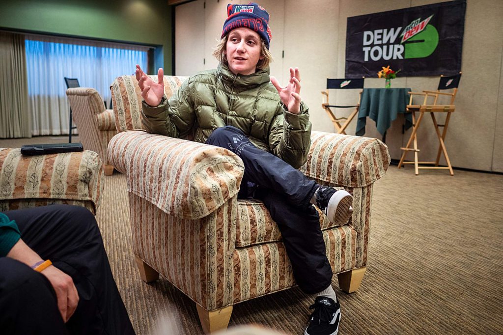 Olympic champion snowboarder Red Gerard continues to seek joy in sport ...