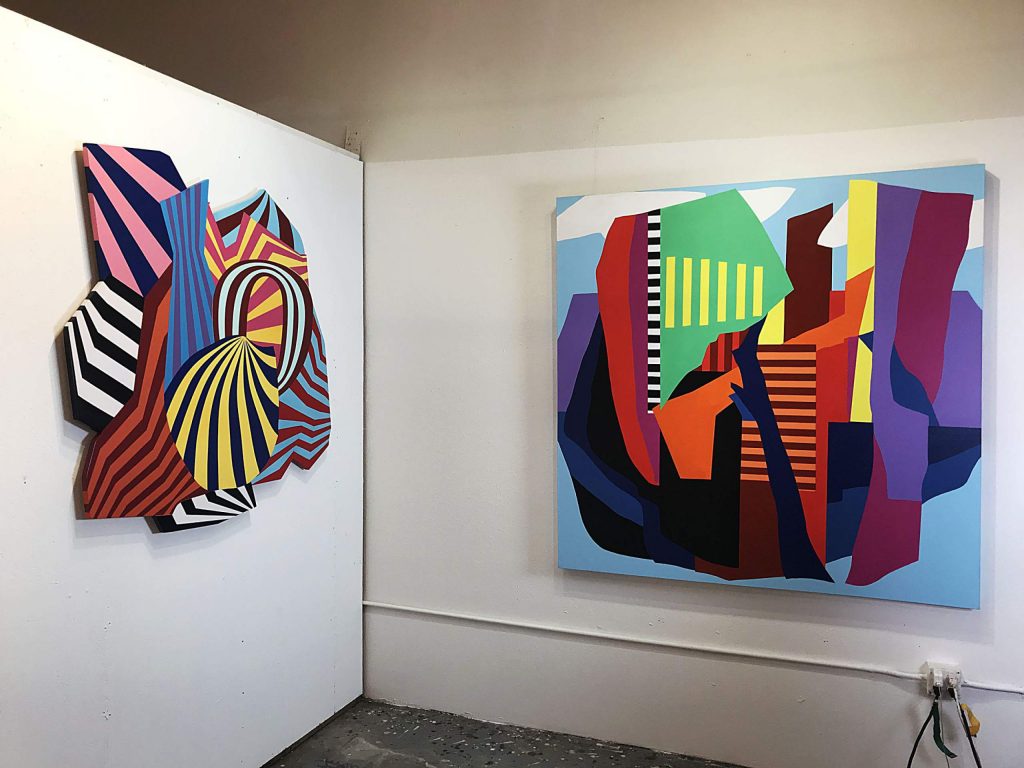 Chris Erickson, ‘a painter trapped in a sculptor’s mind,’ at Straight ...