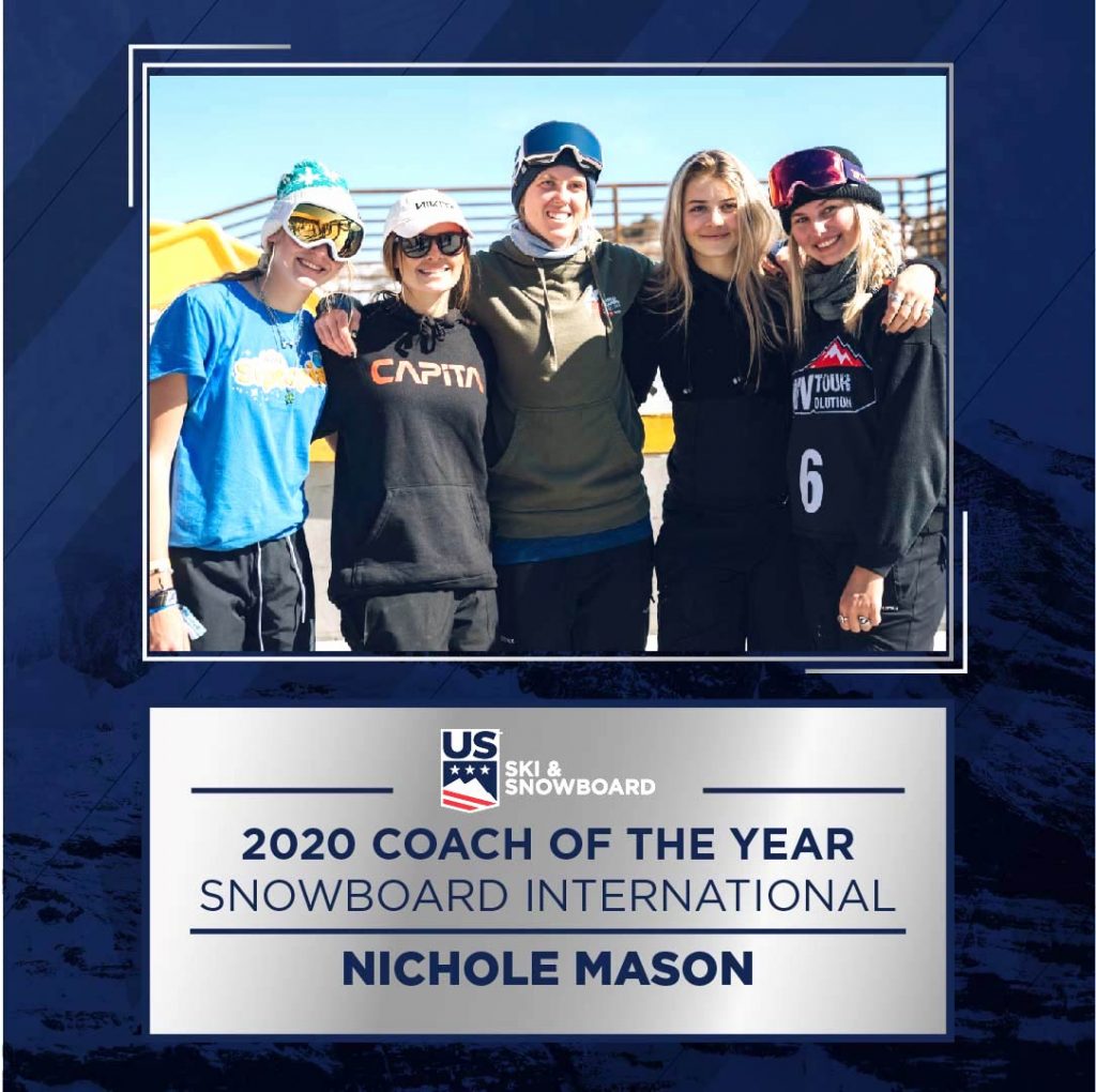 Former AVSC coach Nichole Mason wins two major awards from US ski team ...