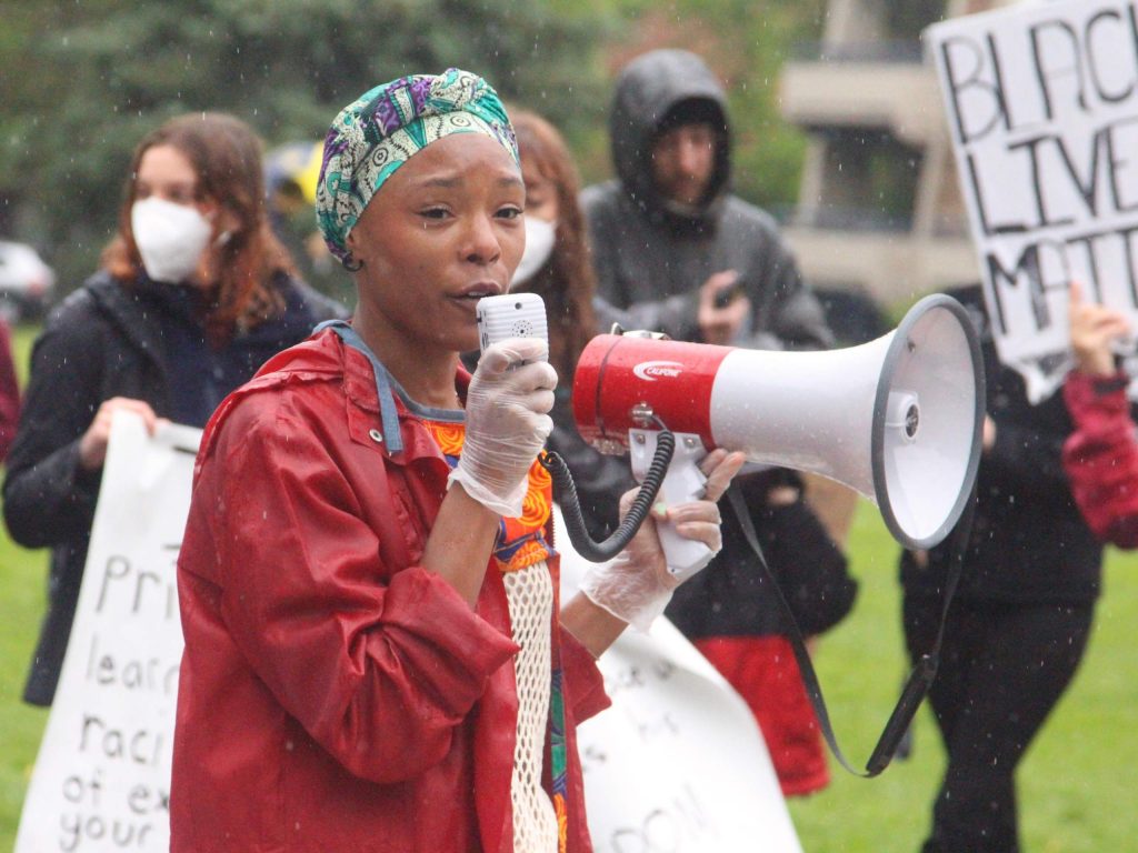 Hundreds of Black Lives Matter demonstrators march Aspen streets ...