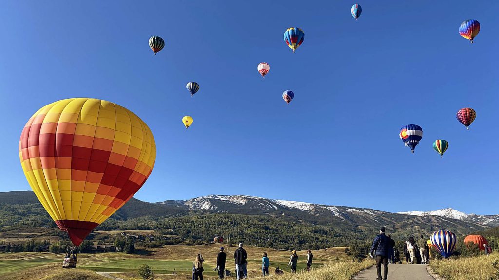 Snowmass Balloon Festival sees success with social distanced set up ...