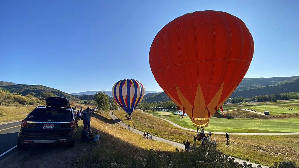 Photos: Balloon-filled bluebird skies Saturday for the 45th Snowmass ...