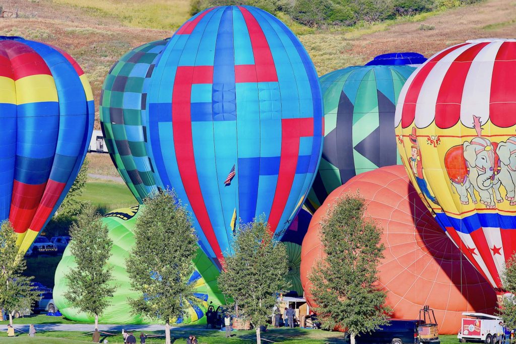Photos: Balloon-filled bluebird skies Saturday for the 45th Snowmass ...