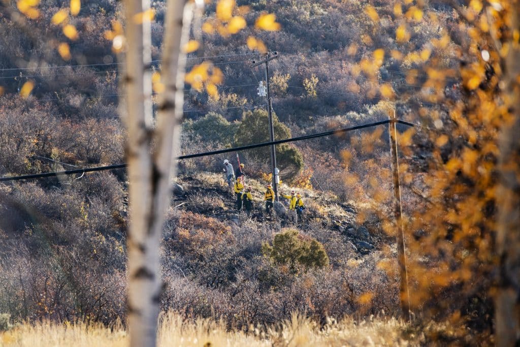 Crews extinguish wildfire near McLain Flats outside of Aspen ...