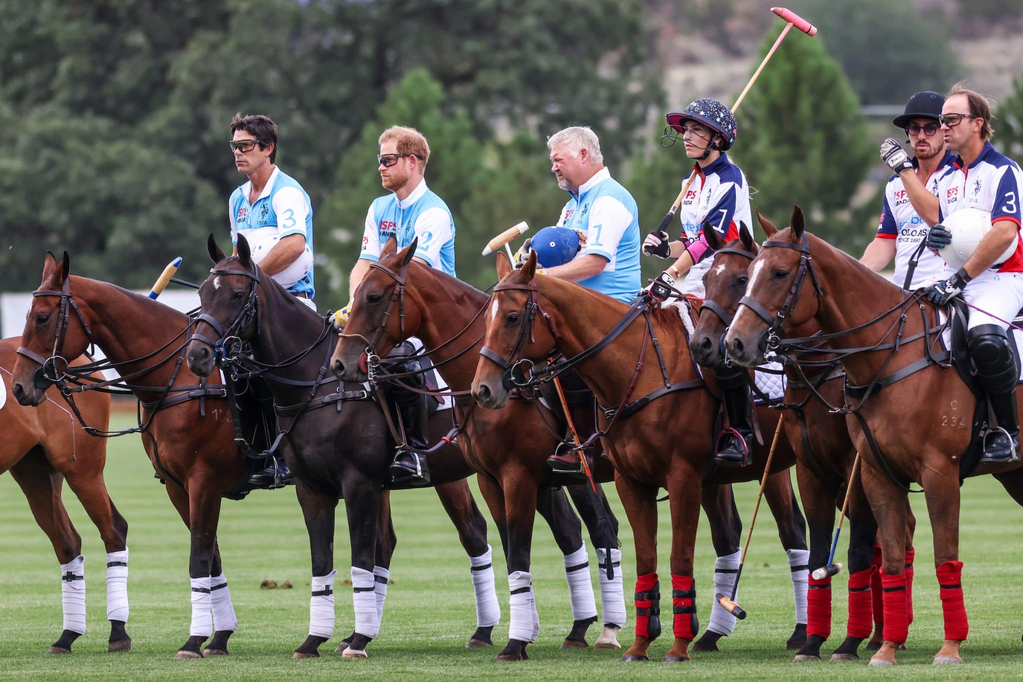 Photos: Prince Harry plays polo at Sentebale ISPS Handa Polo Cup ...