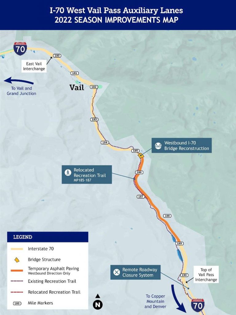 Vail Pass work on I-70 taking a winter break | AspenTimes.com