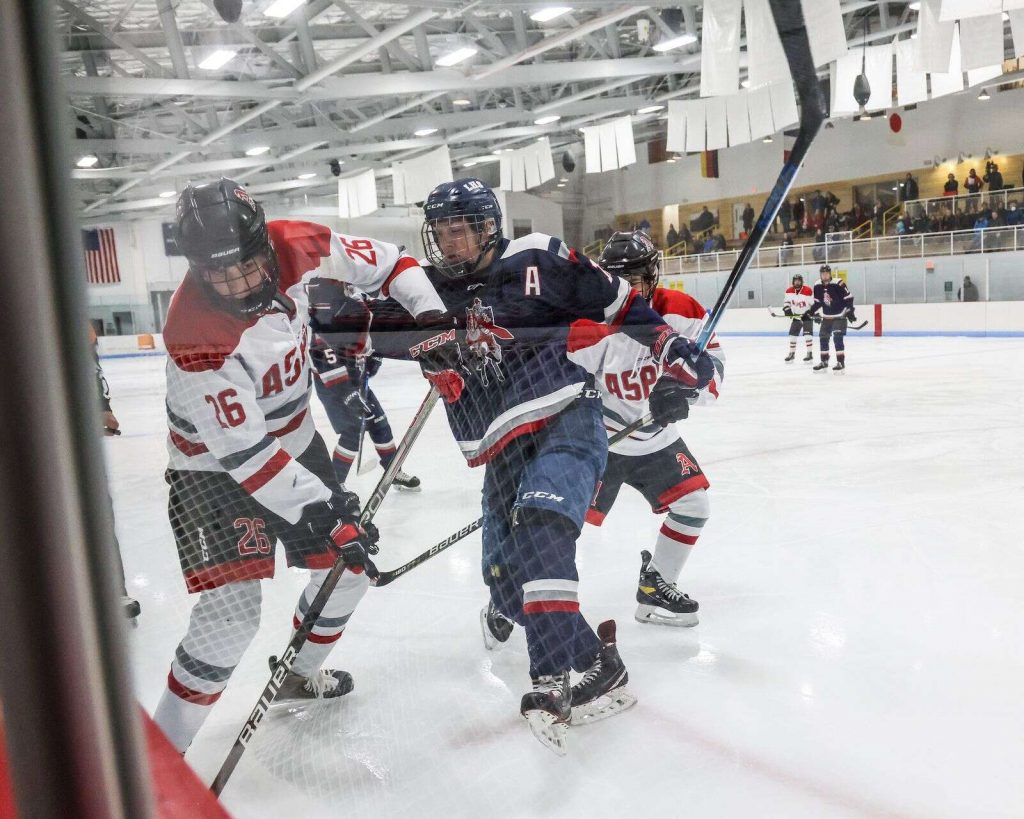 Down early, Aspen High hockey rallies back to beat Liberty in playoff ...