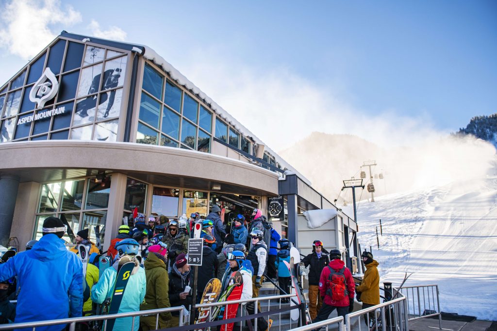 Slideshow: Aspen Mountain opens under bluebird skies, fresh blanket of ...