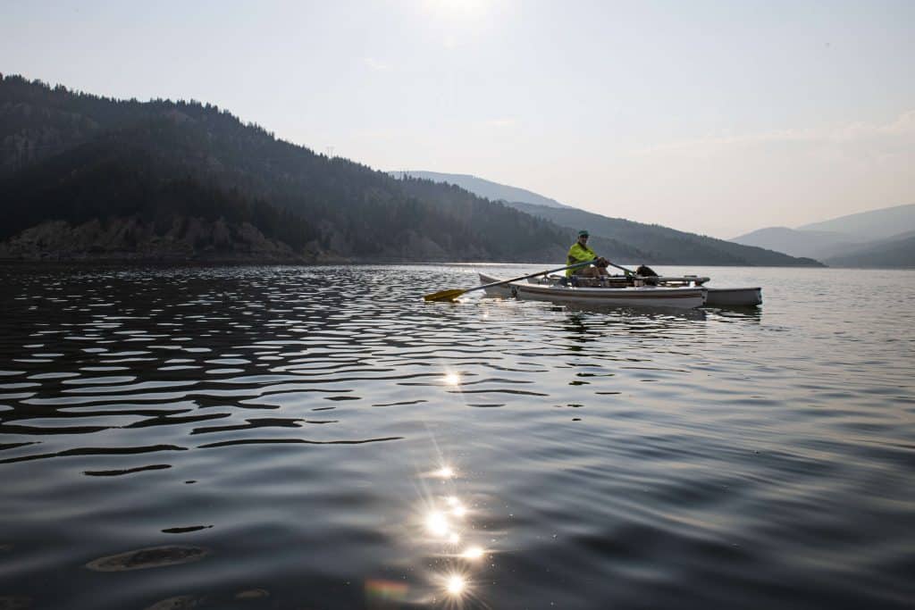 Rowers clear their minds and tone their bodies on Ruedi Reservoir ...
