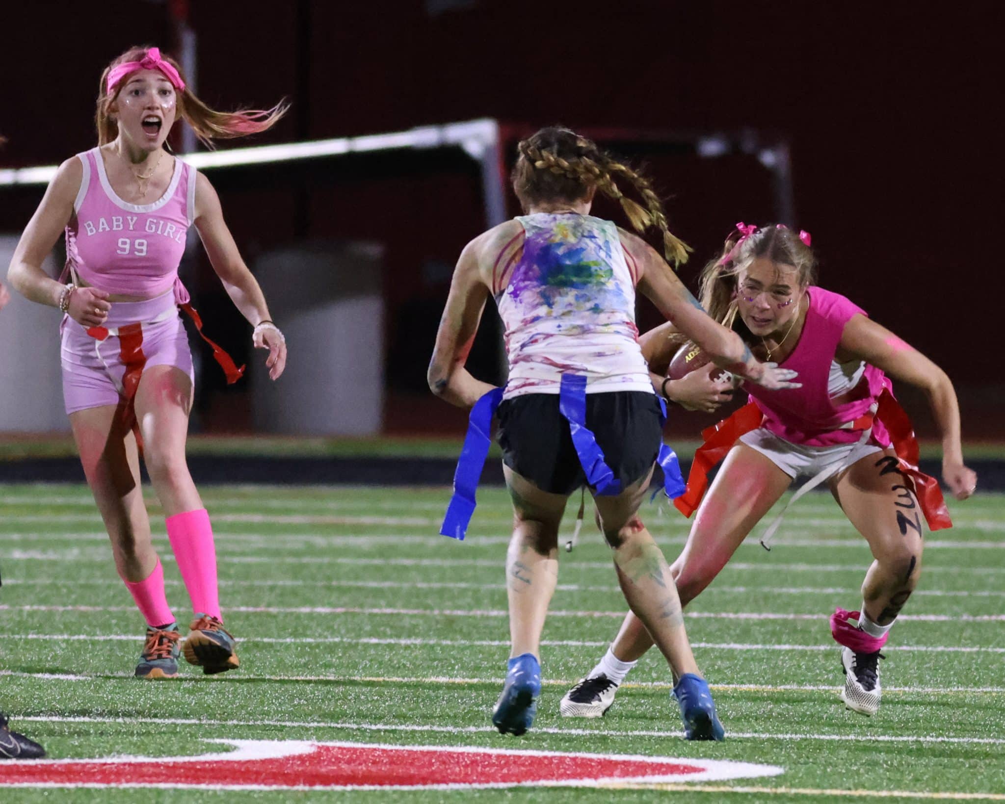 Photos: Aspen High School’s annual homecoming powderpuff football game ...