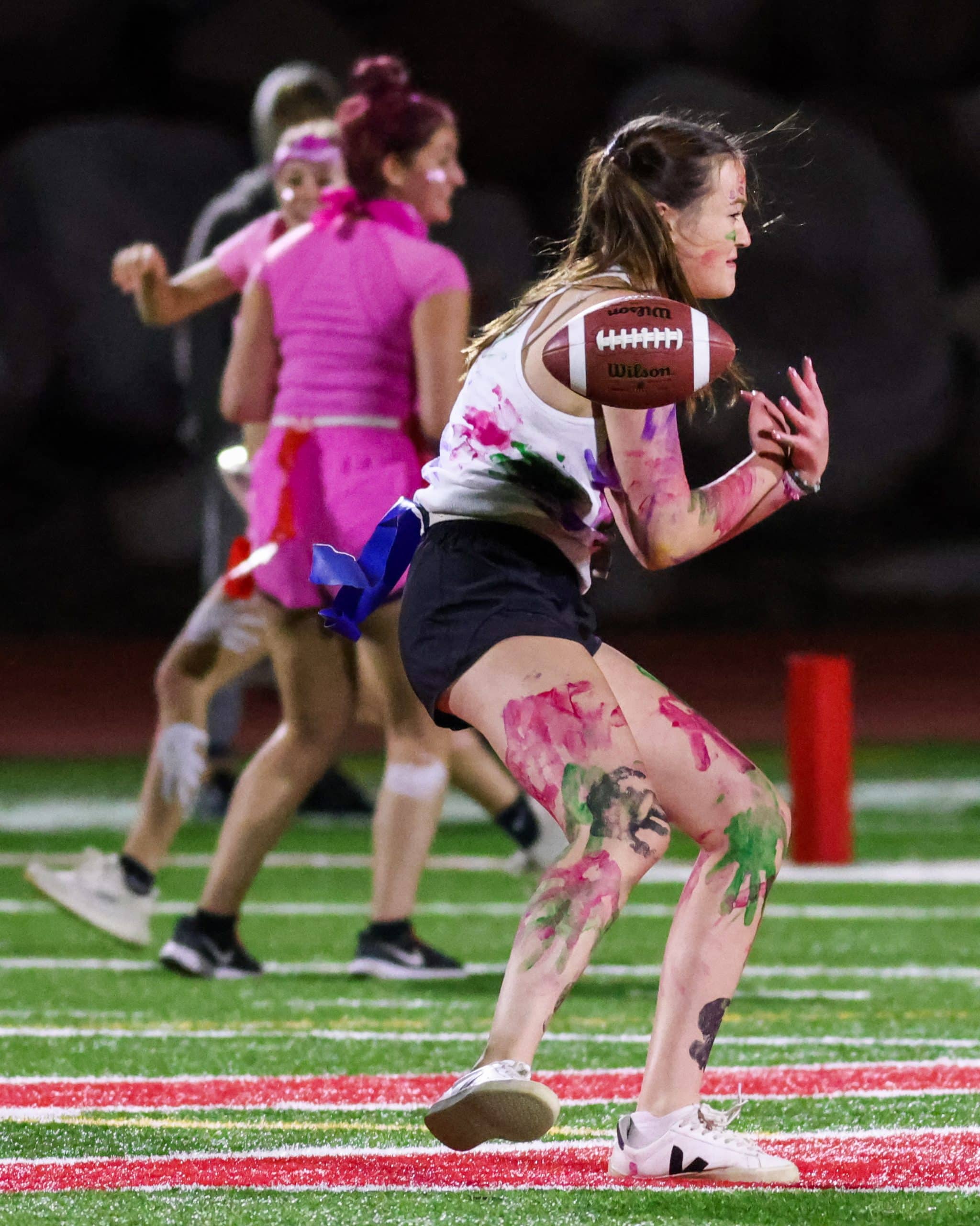 Photos: Aspen High School’s annual homecoming powderpuff football game ...