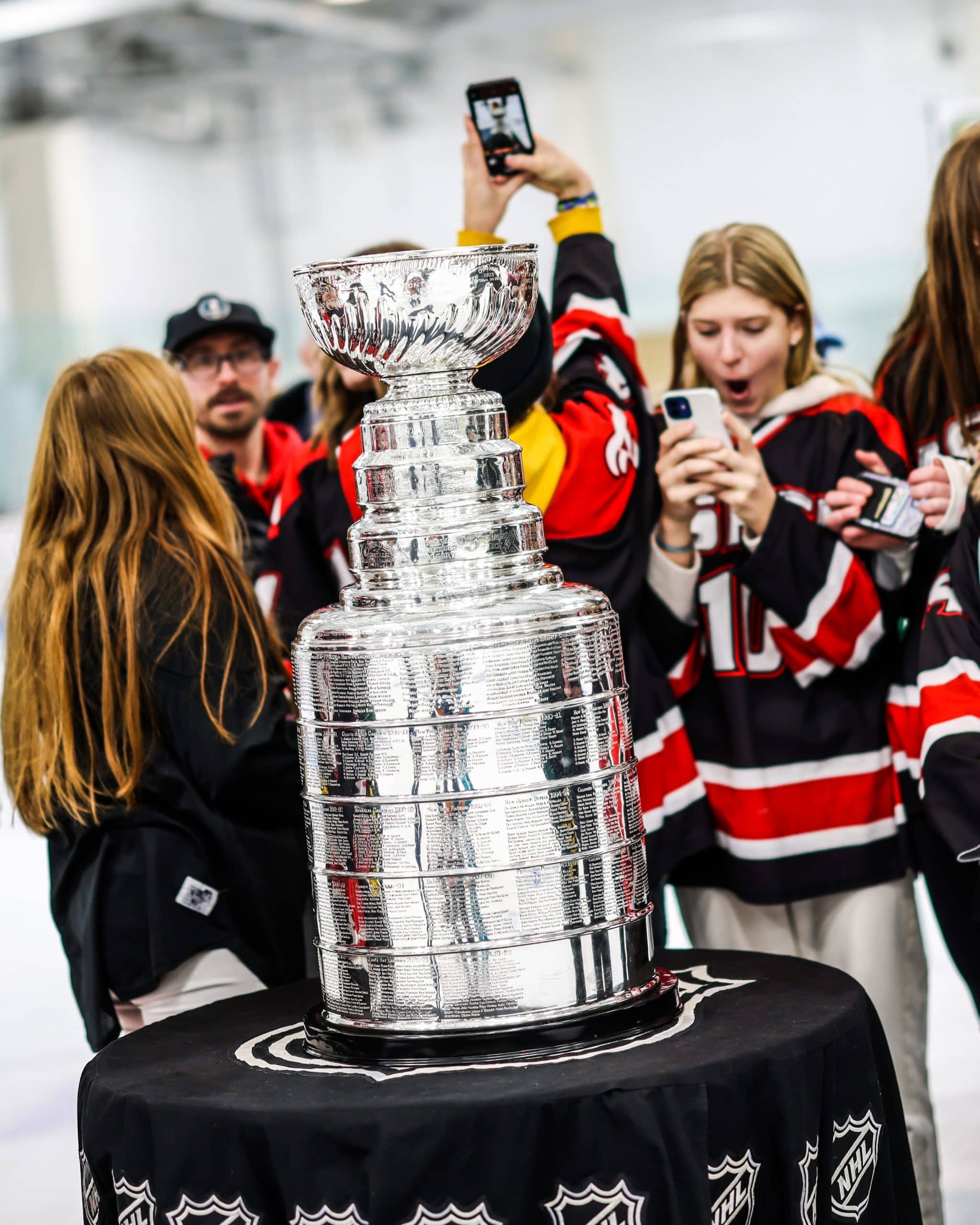 Photos: The Stanley Cup trophy comes to Lewis Ice Arena with Aspen ...