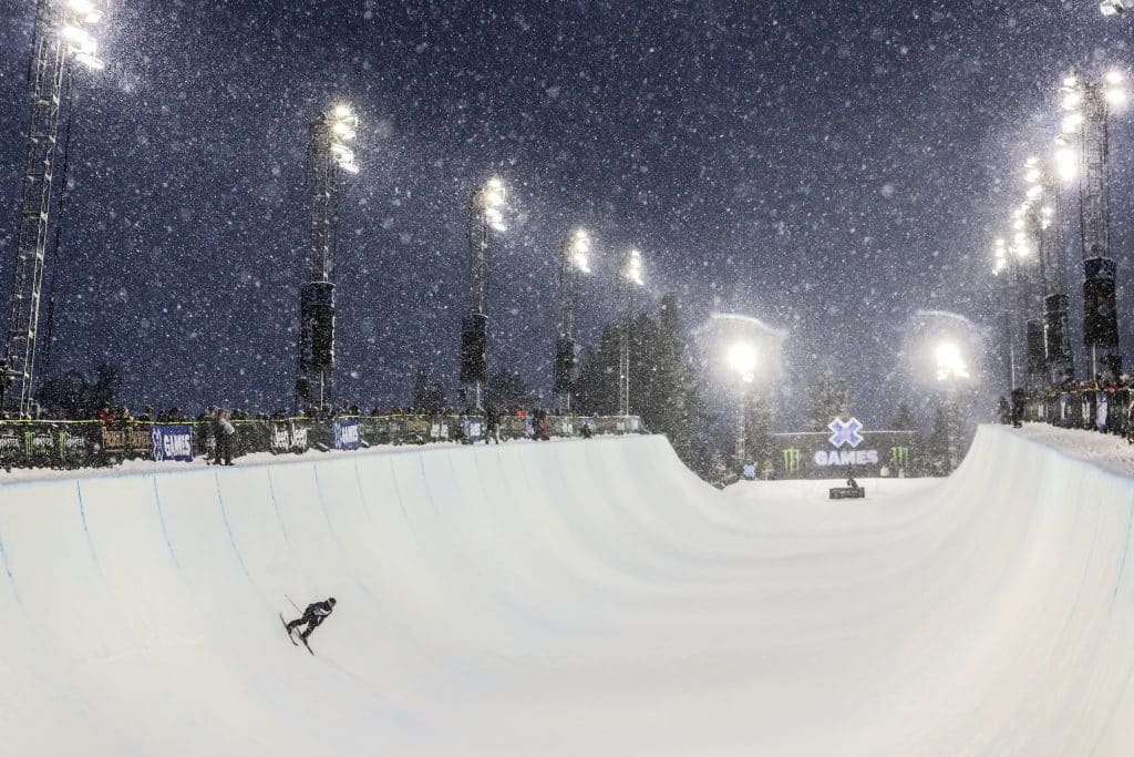 Faulhaber fifth in X Games halfpipe skiing as snow makes amplitude ...