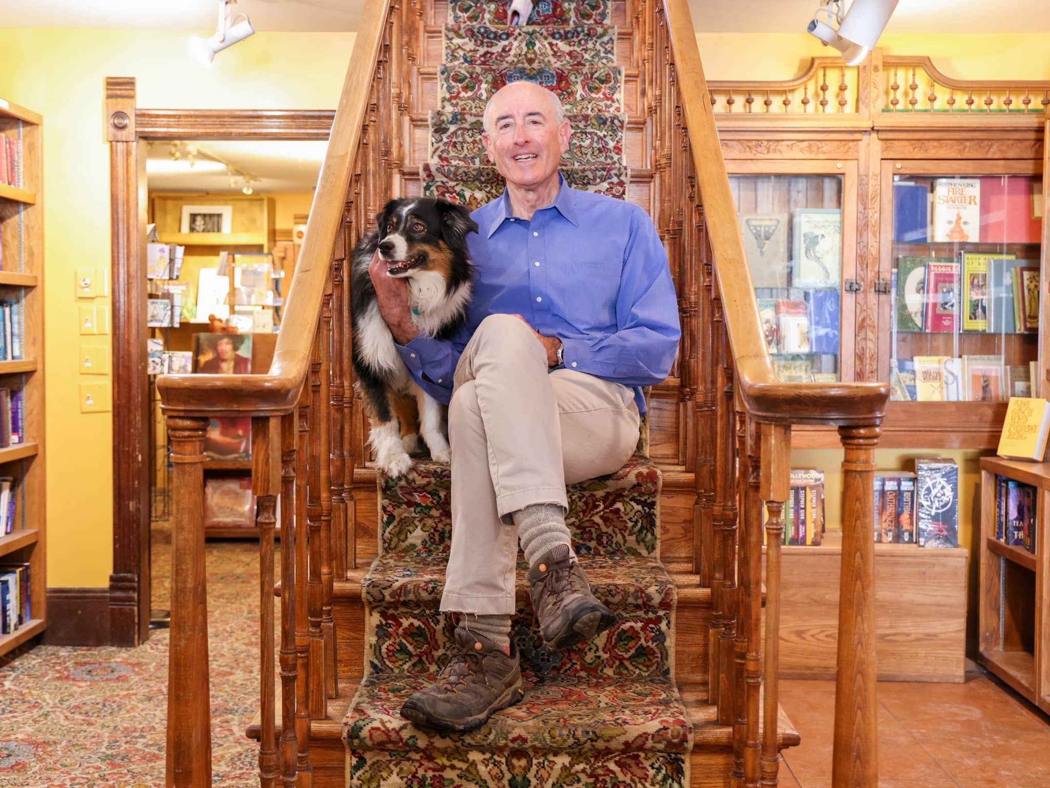 Explore’s director of programming, Jeff Bernstein, by the book ...