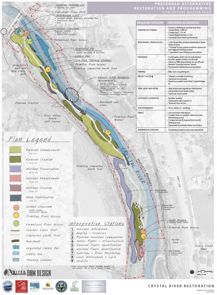 Crystal River Waterway Map