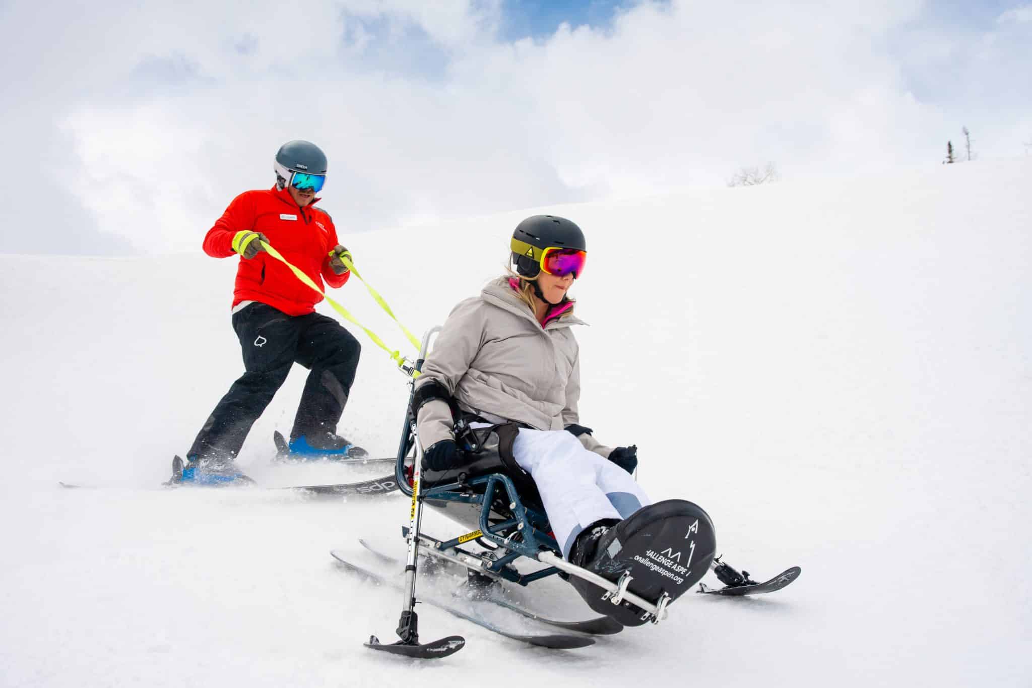 Former Miss Colombia visits Snowmass to ski with Challenge Aspen ...