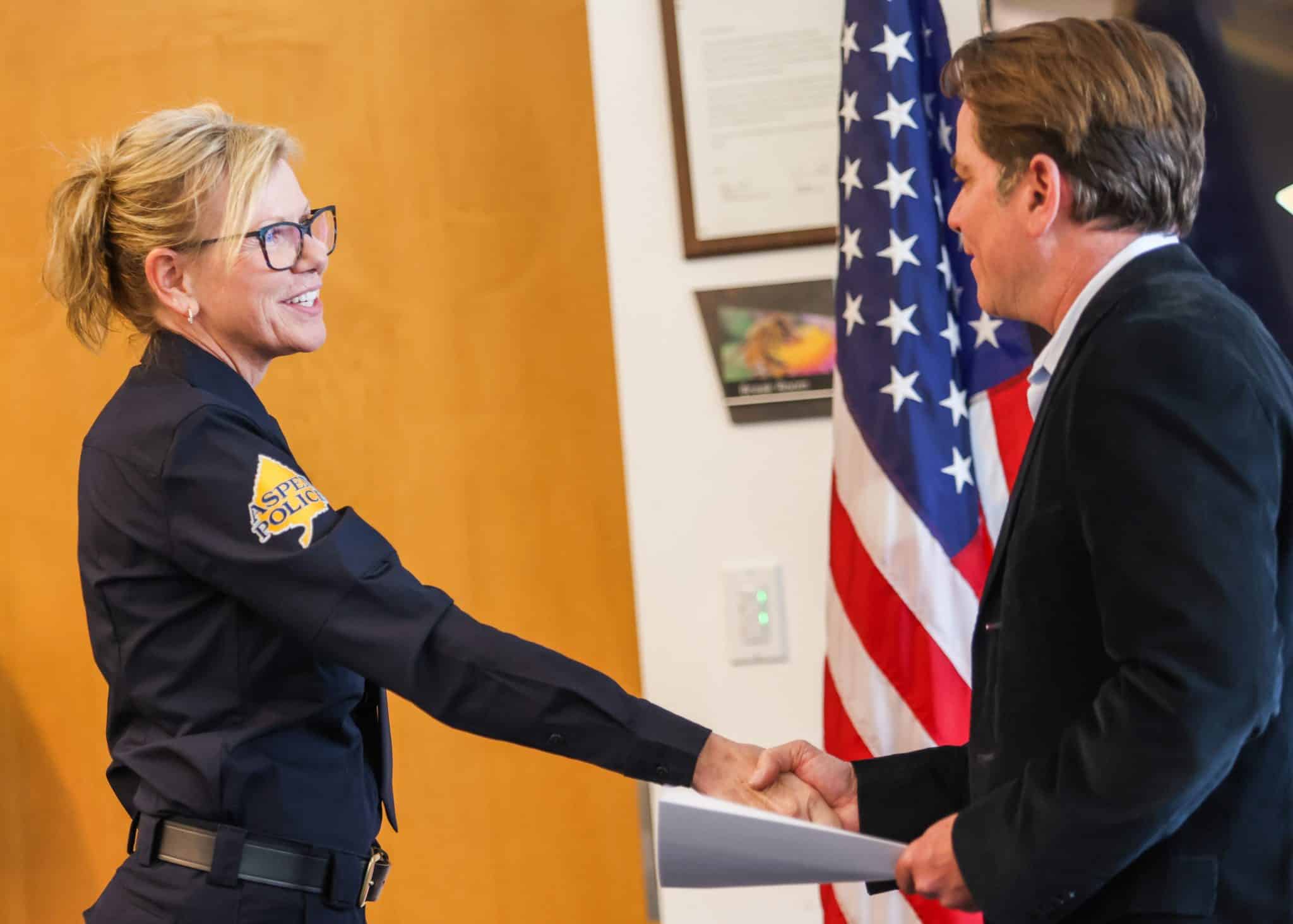 Photos: Kim Ferber officially sworn in as new Aspen Police Chief ...