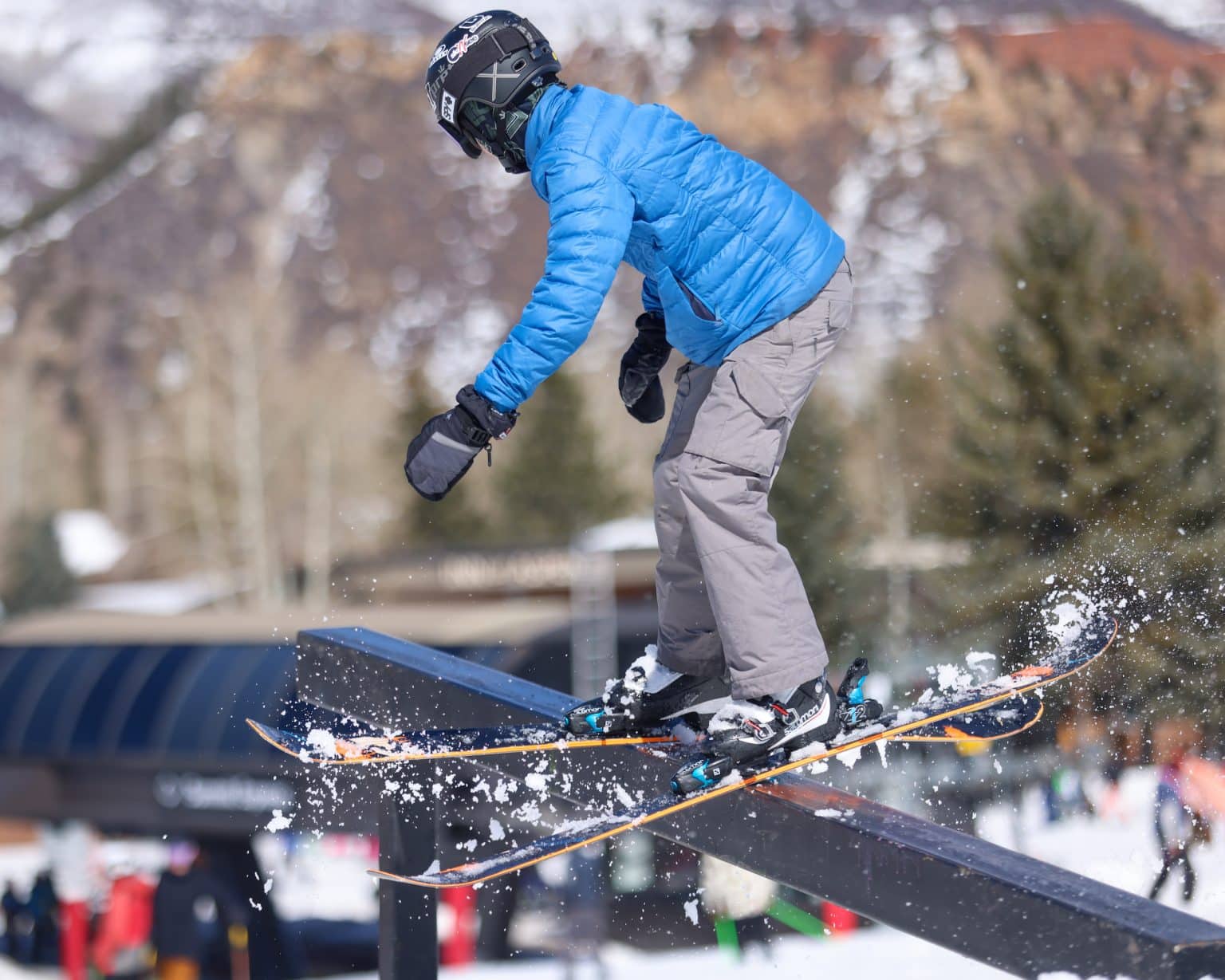 Photos: Rail jam entertains, helps bid adieu to Buttermilk’s skiing ...