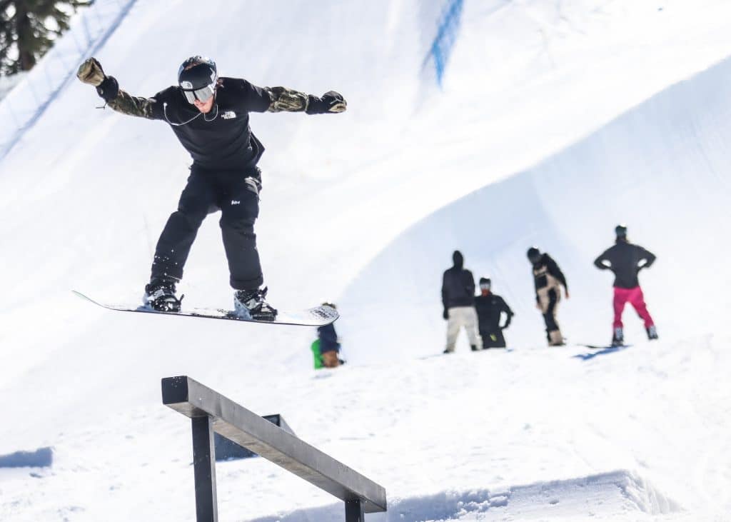 Photos: Rail jam entertains, helps bid adieu to Buttermilk’s skiing ...