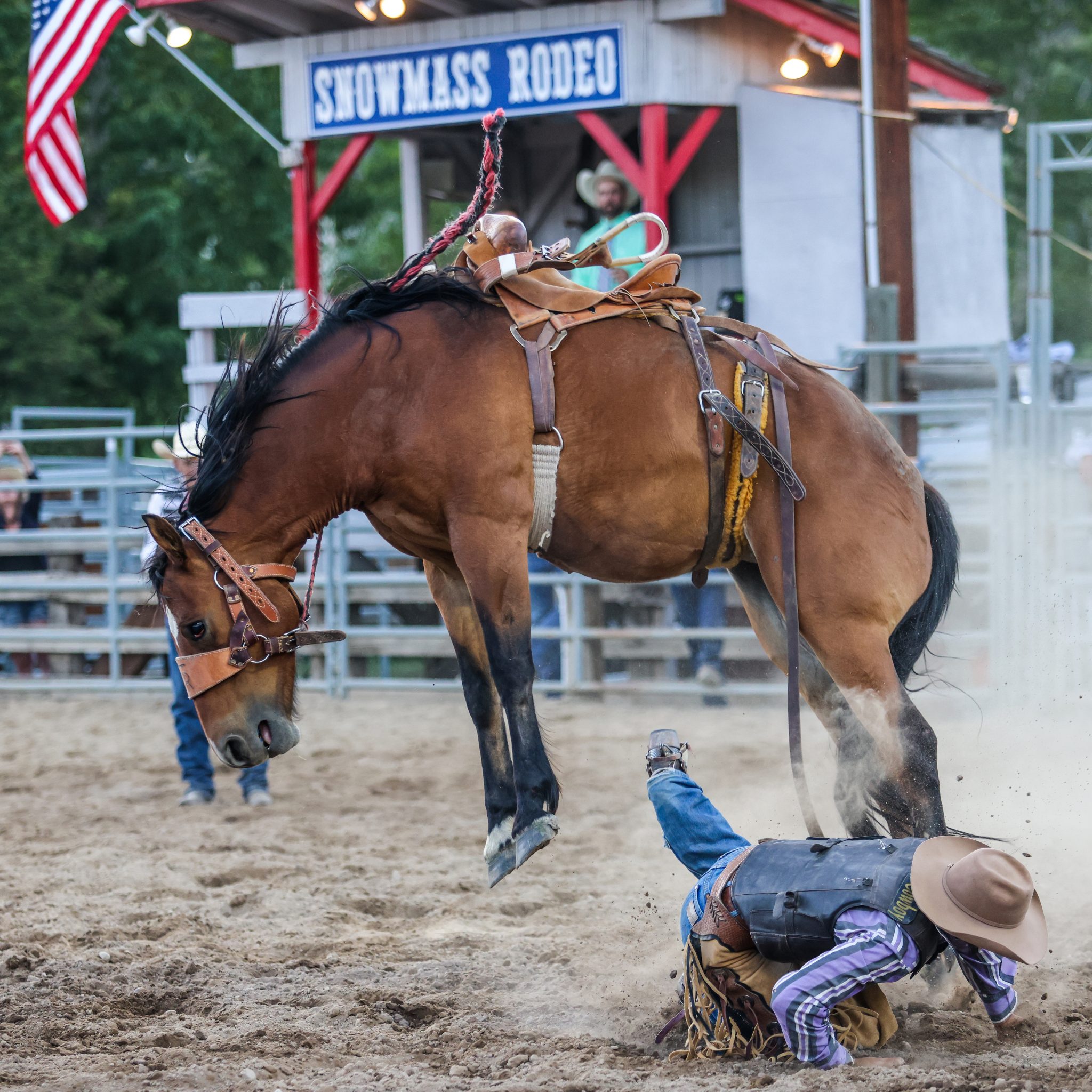 Well, howdy: Photos from the season-opening night at Snowmass Rodeo ...