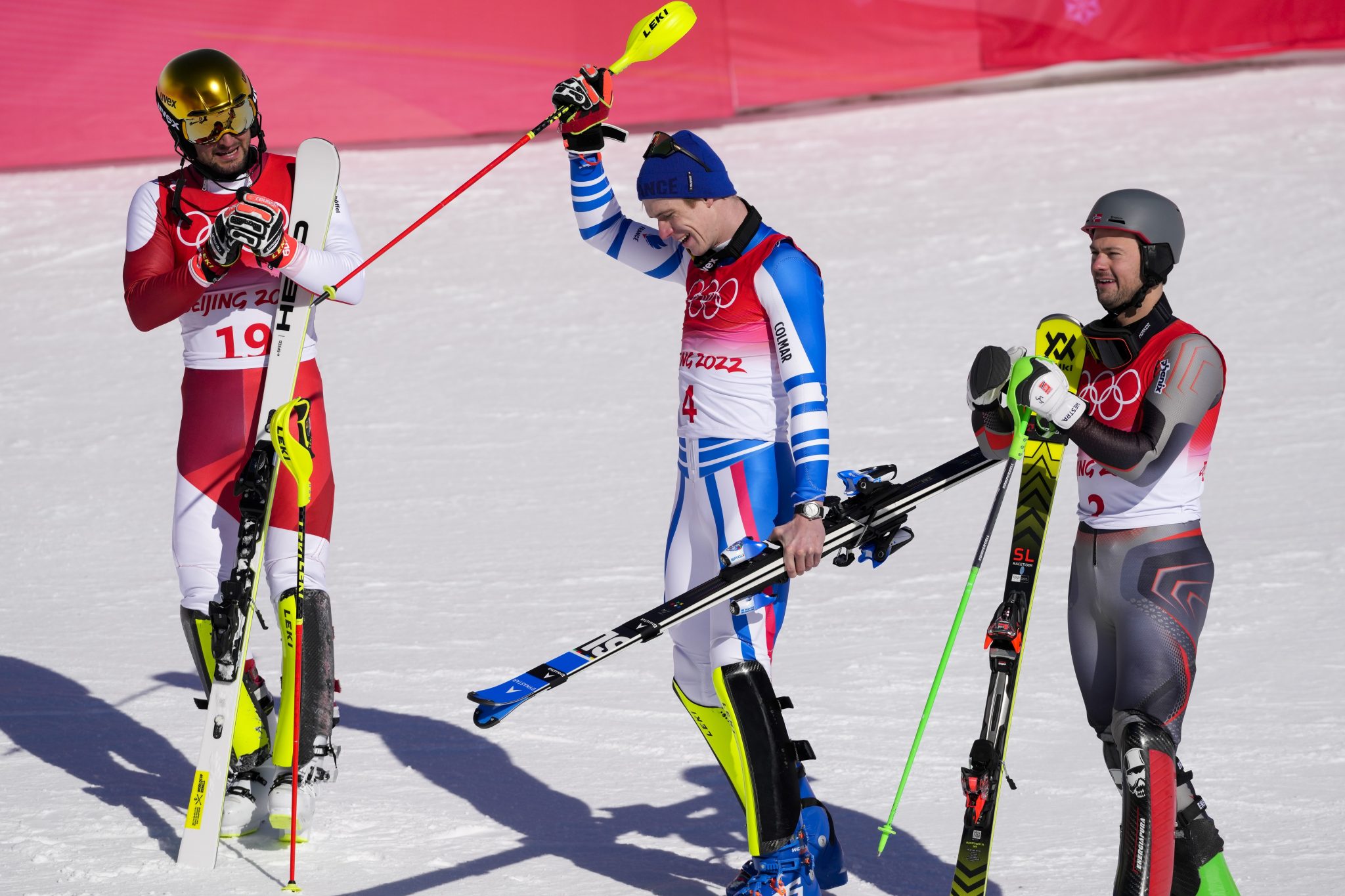 French skier Clement Noel wins Olympic men’s slalom with fast second ...