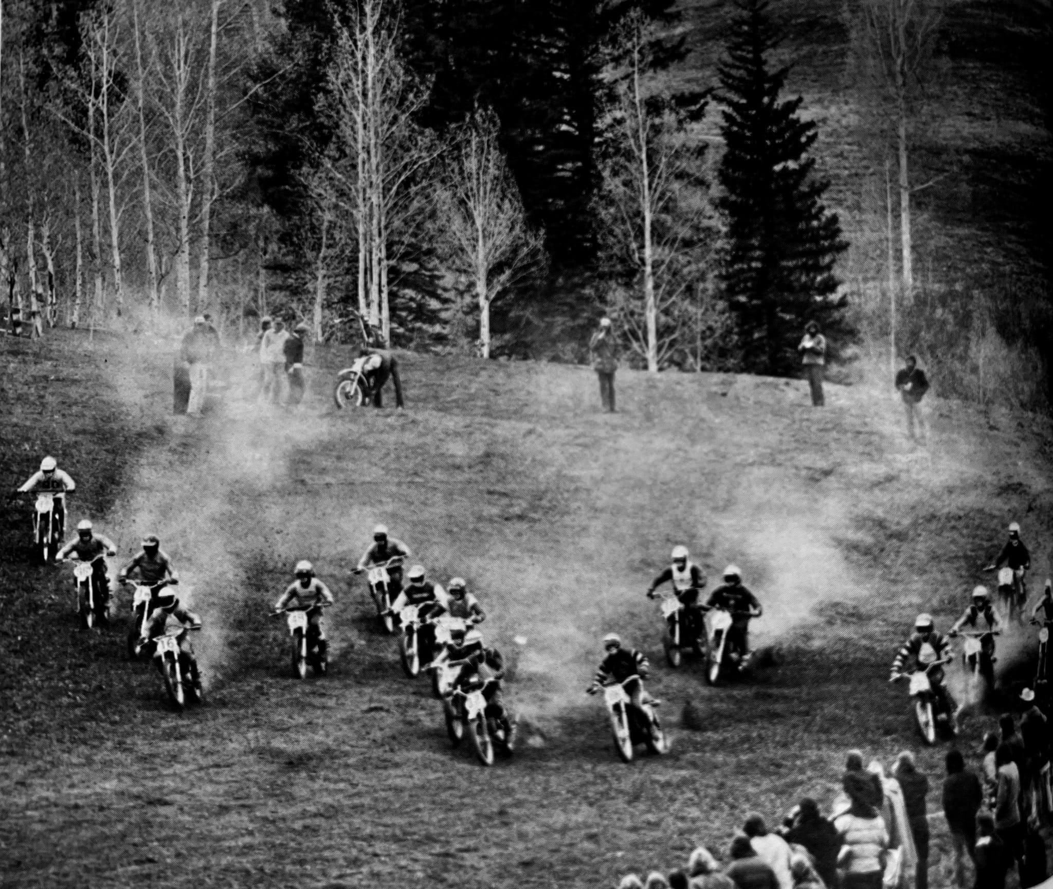 Snowmass History: Motocross races held in meadow at Snowmass ...