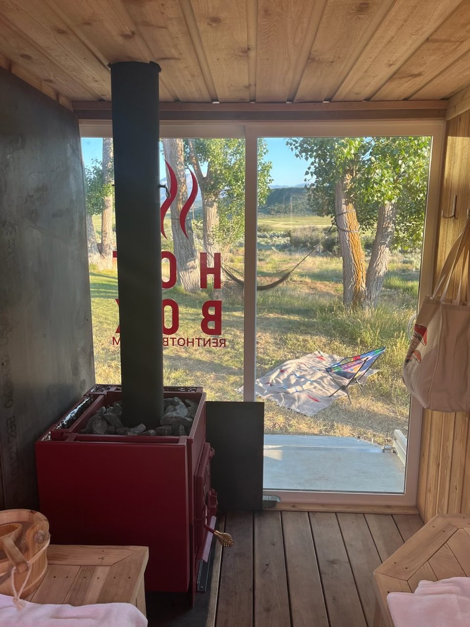 Roaring Fork builders come up with mobile, wood-fired Hot Box sauna ...
