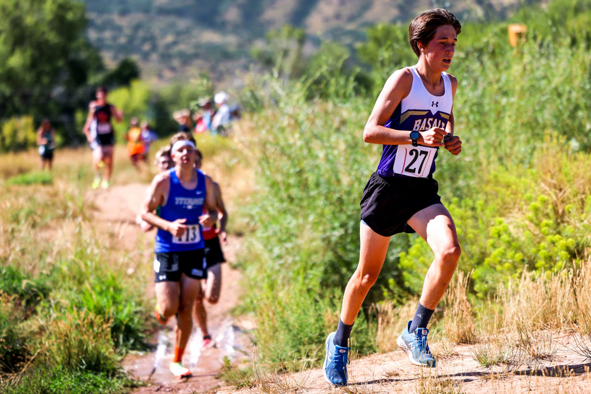 Photos: Basalt High runners host Longhorn Invitational at Crown ...