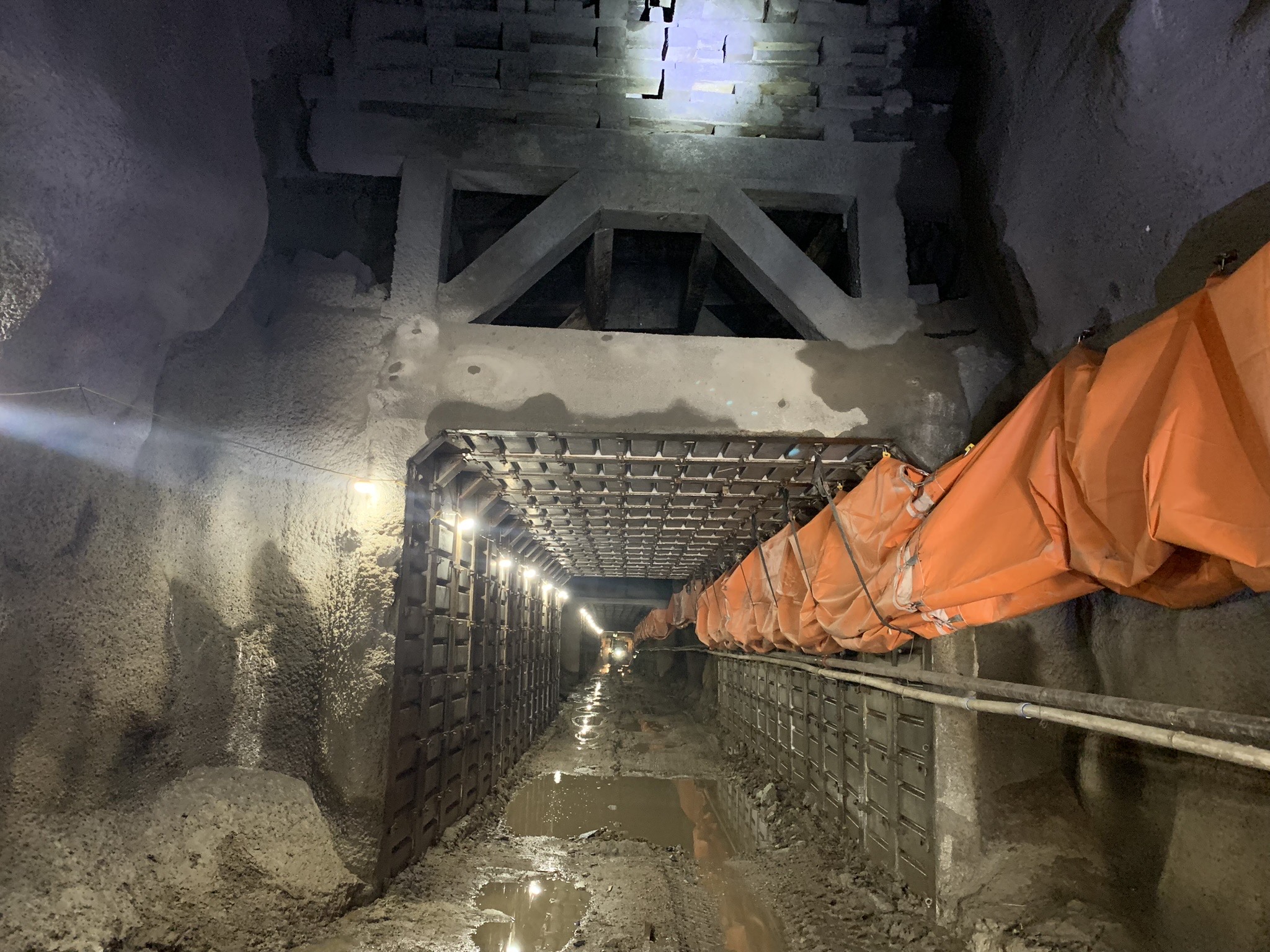 Crews working to repair Busk-Ivanhoe transmountain diversion ...