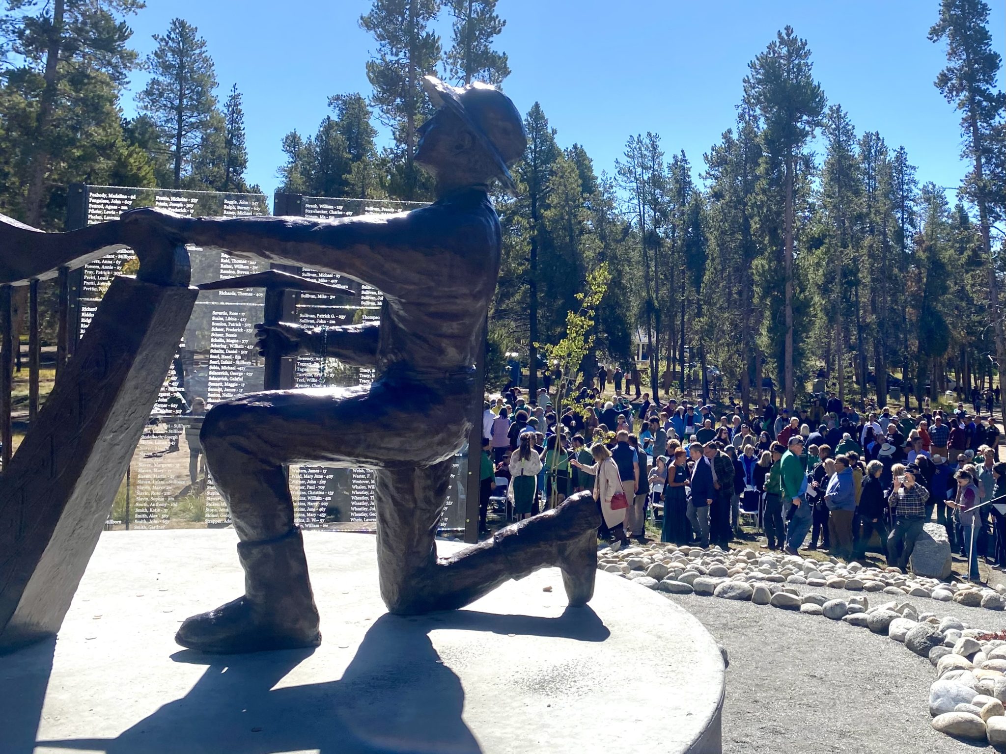 Bennet joins hundreds in Leadville to memorialize more than 1,100 Irish ...